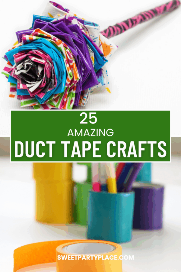 25 Amazing Duct Tape Crafts - Sweet Party Place